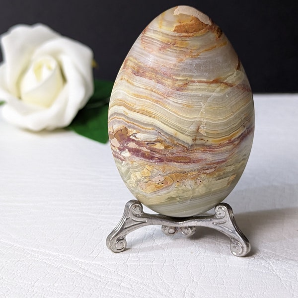 Marble Egg - Etsy