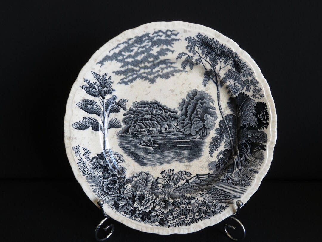 Pountney & Co Ltd the Thames at Pangbourne Plate - Etsy