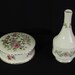 Vintage Set of Decorative Ceramic 2 Items mini Vase Paragon - Etsy