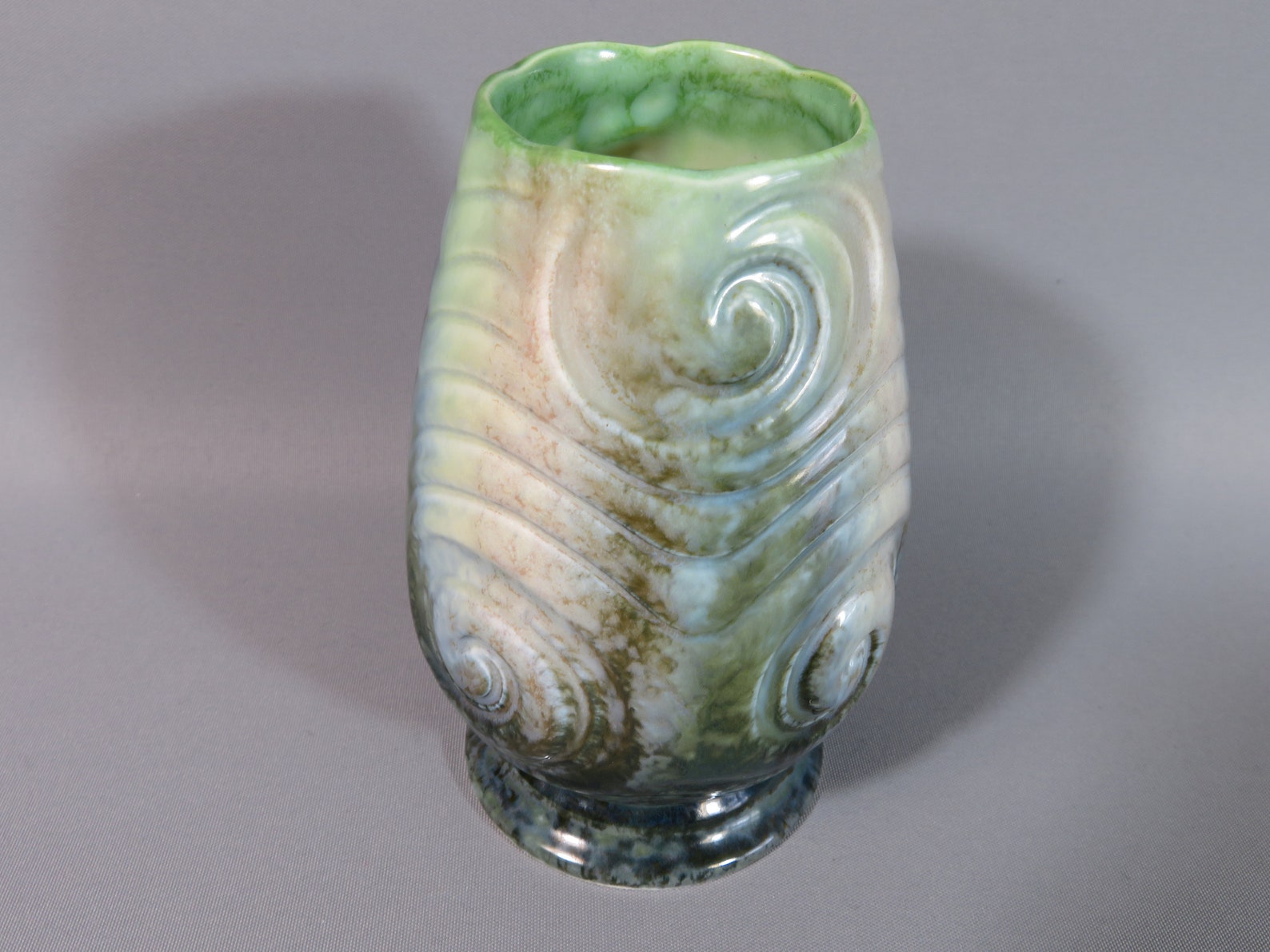 Vintage Falcon Ware Decorative Vase 675 bottom Short - Etsy