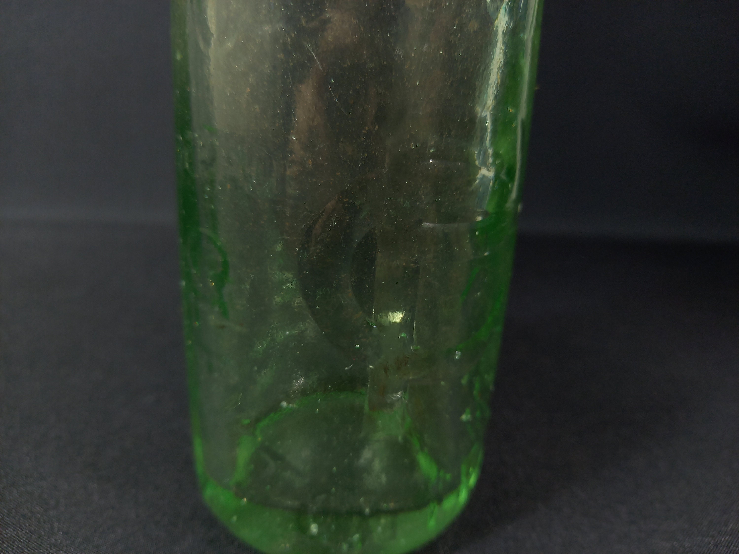 Vintage Glass COD Bottle With Marble C.POOLE Clayton - Etsy UK