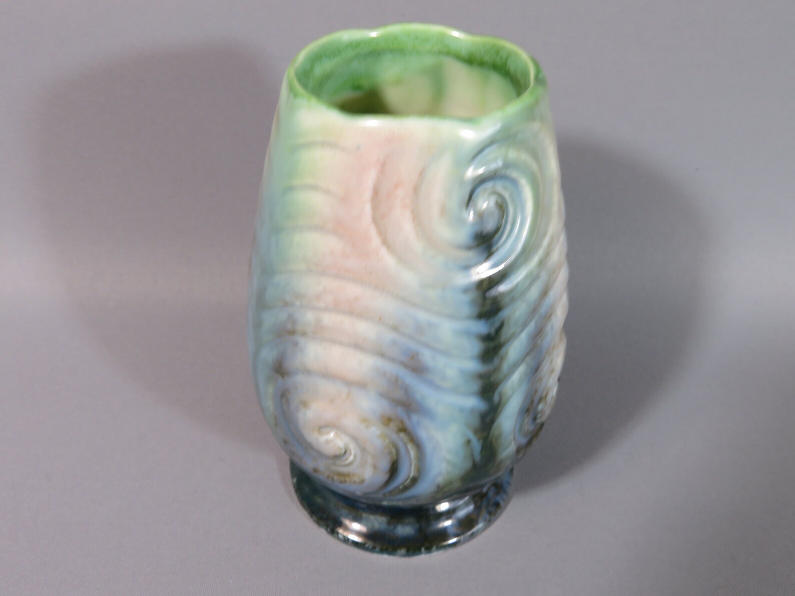 Vintage Falcon Ware Decorative Vase 675 bottom Short - Etsy