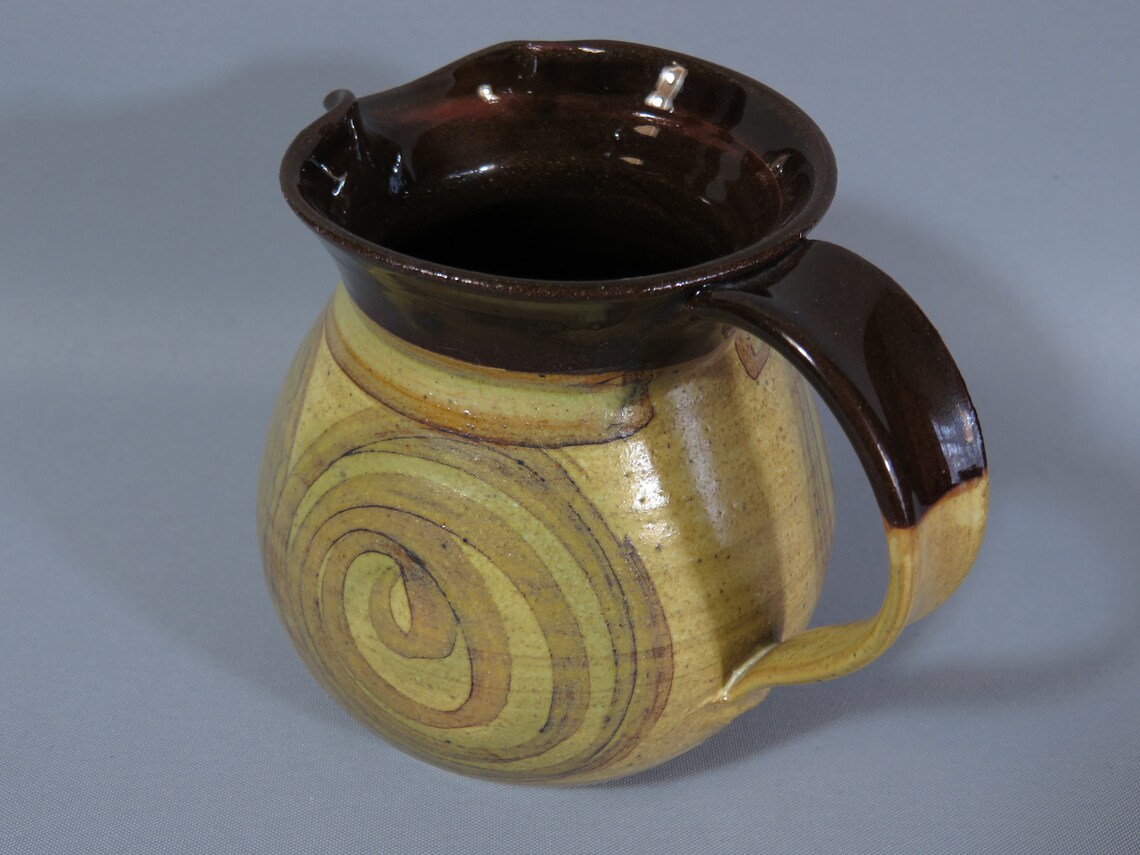 Vintage Alvingham Studio Pottery Jug / Pitcher Hand Made and | Etsy