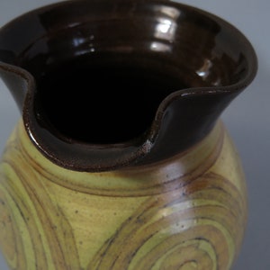 Vintage Alvingham Studio Pottery Jug / Pitcher , Hand Made and Painted ...