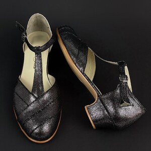 Sugar in Silver Rain Suede | Women Swing Dance Shoes | Vintage Shoes ...