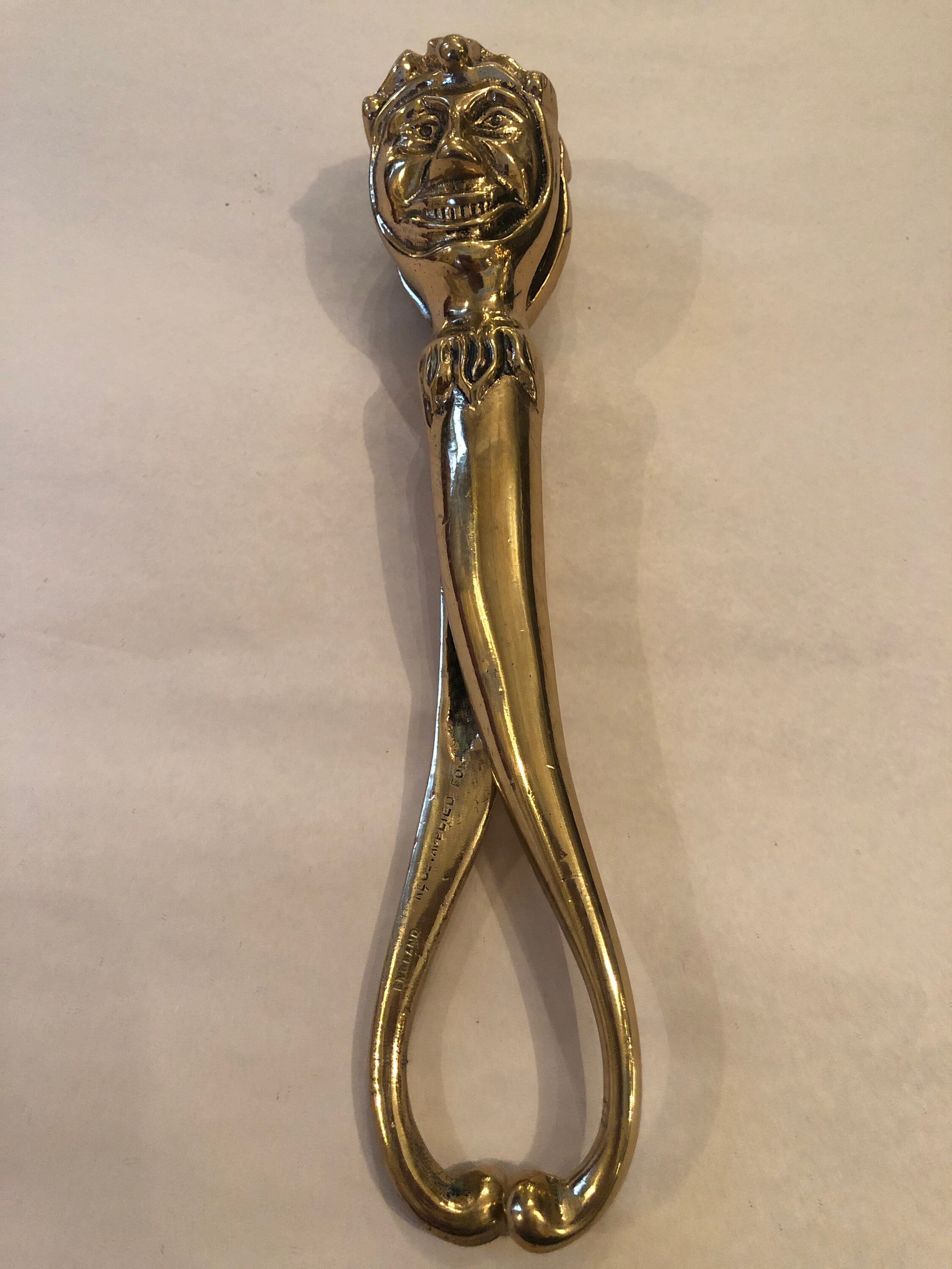 Antique Brass Jester Nut Cracker - Etsy Canada