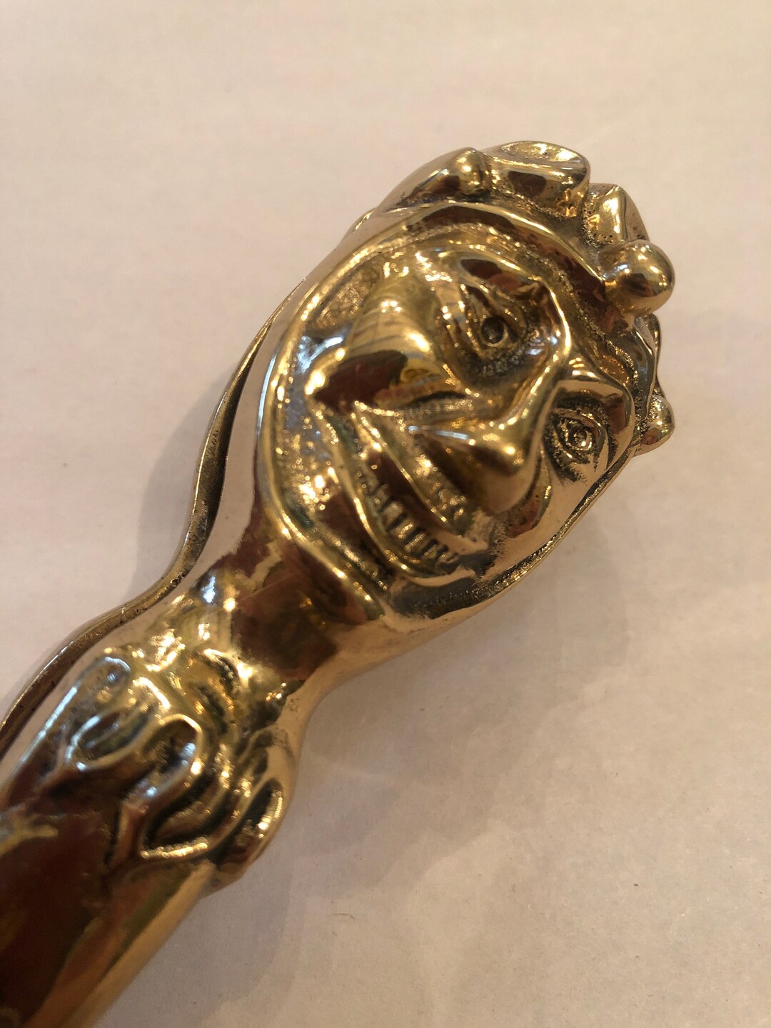 Antique Brass Jester Nut Cracker - Etsy Canada