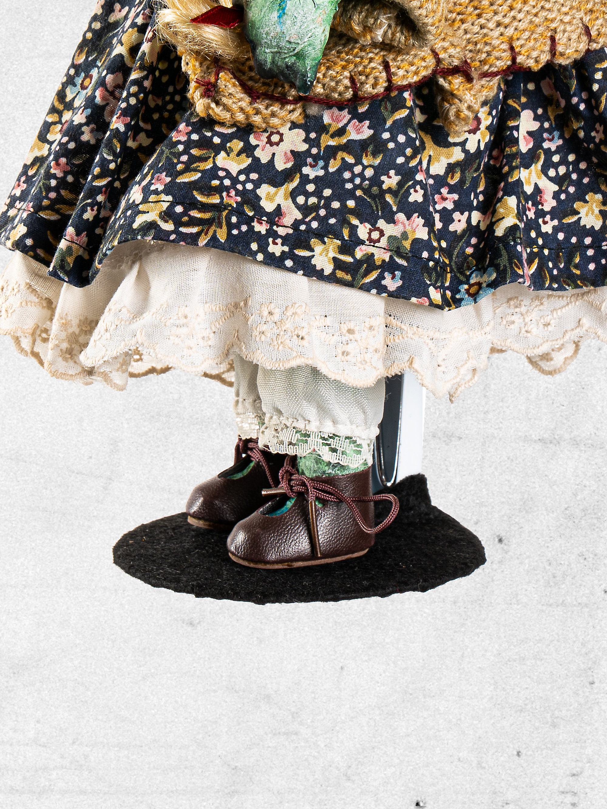 Annie Creepy Doll Scary Doll Hand-painted Doll Zombie - Etsy
