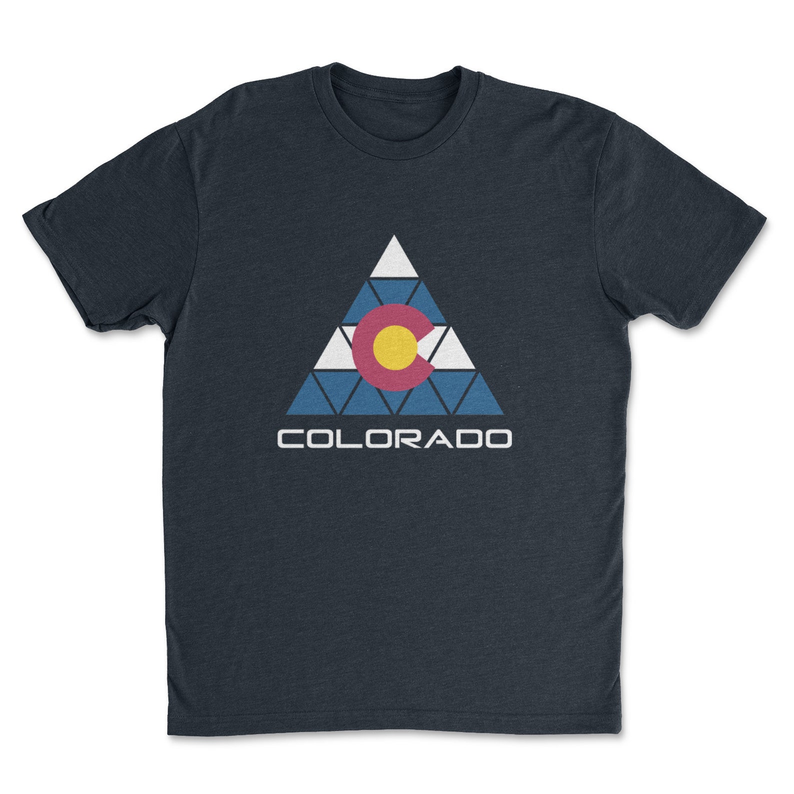Colorado Logo T-shirt - Colorado Logo W/mountain - Etsy
