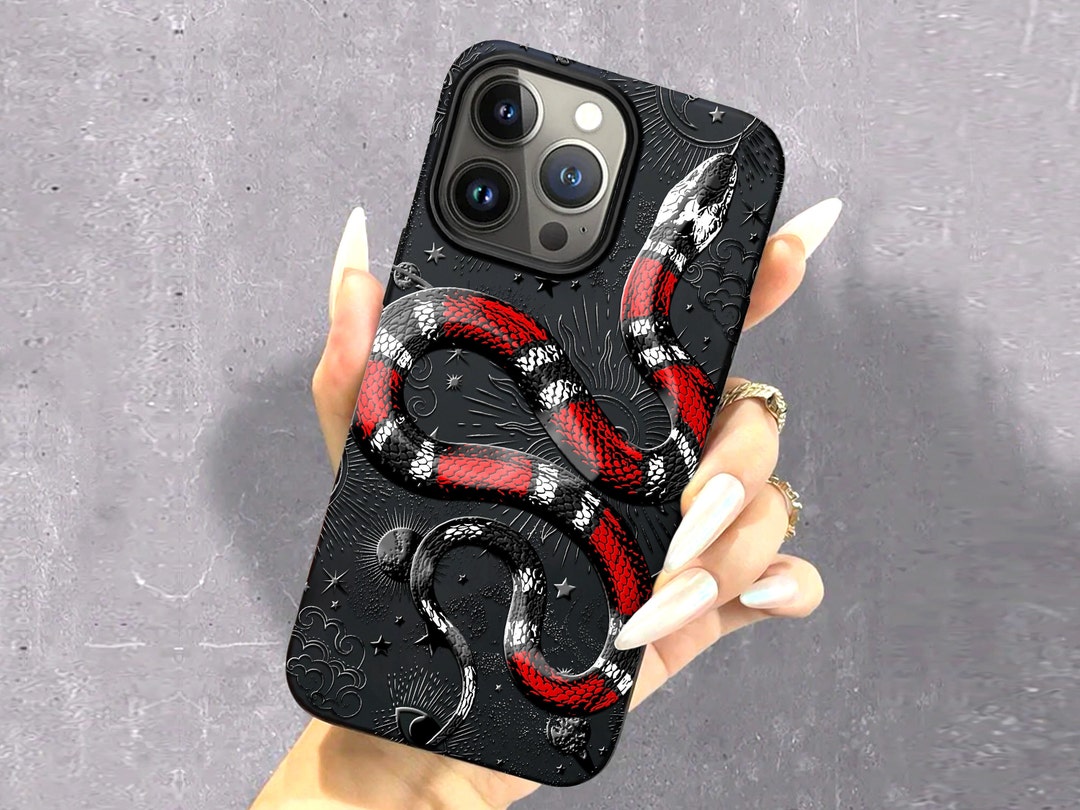Buy Snake iPhone Case Astral Snake iPhone Case Celestial Snake Online ...