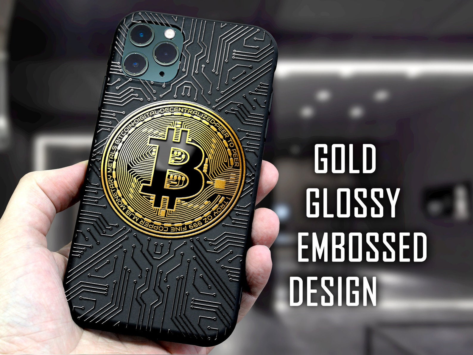 Custom Coin Iphone Case BTC Bitcoin Phone Case Crypto Case - Etsy