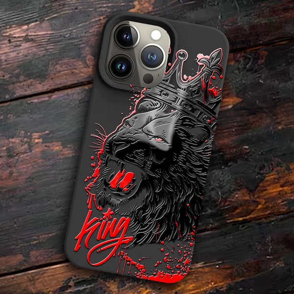 Lion Phone Case - Etsy