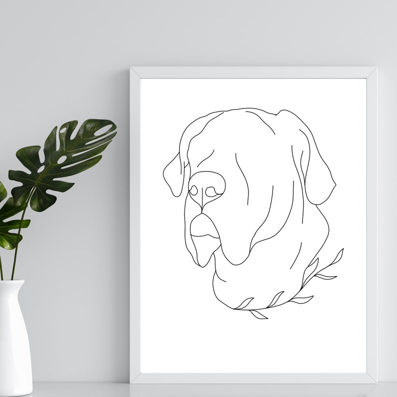 Custom Line Pet Art | Custom Tattoo Designs - Etsy