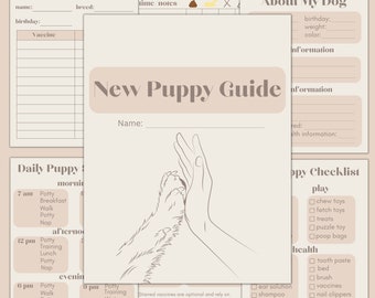 Complete Printable New Puppy Guide| - Etsy