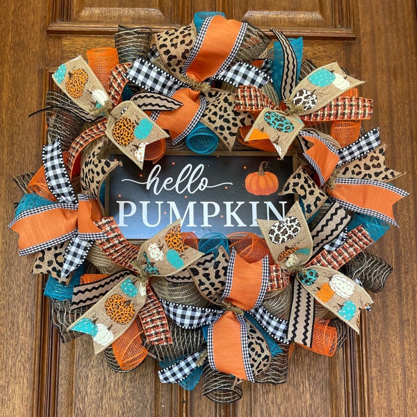 Fall Deco Mesh - Etsy