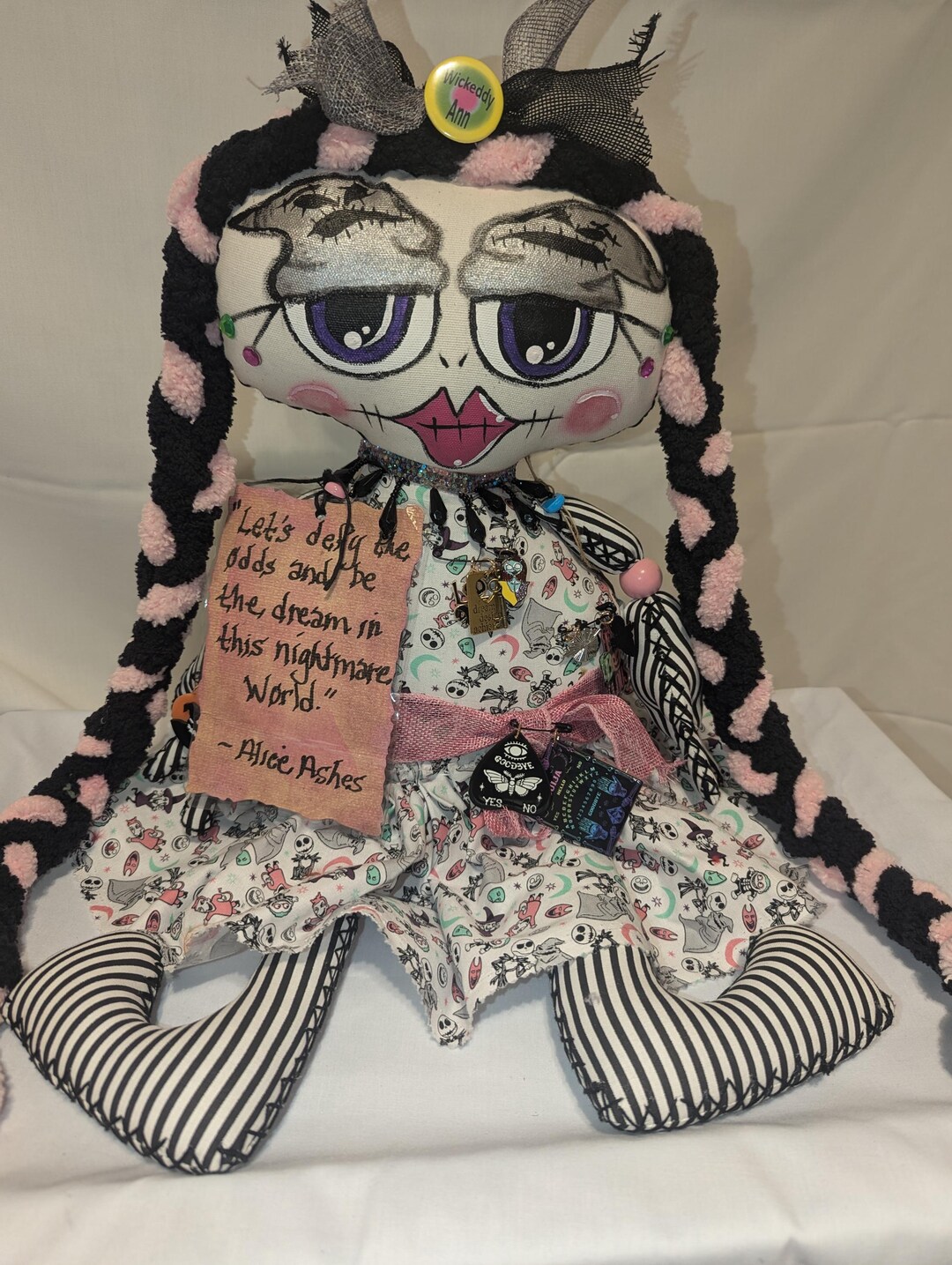 Oogie Boogie Wickeddy Ann Doll - Etsy