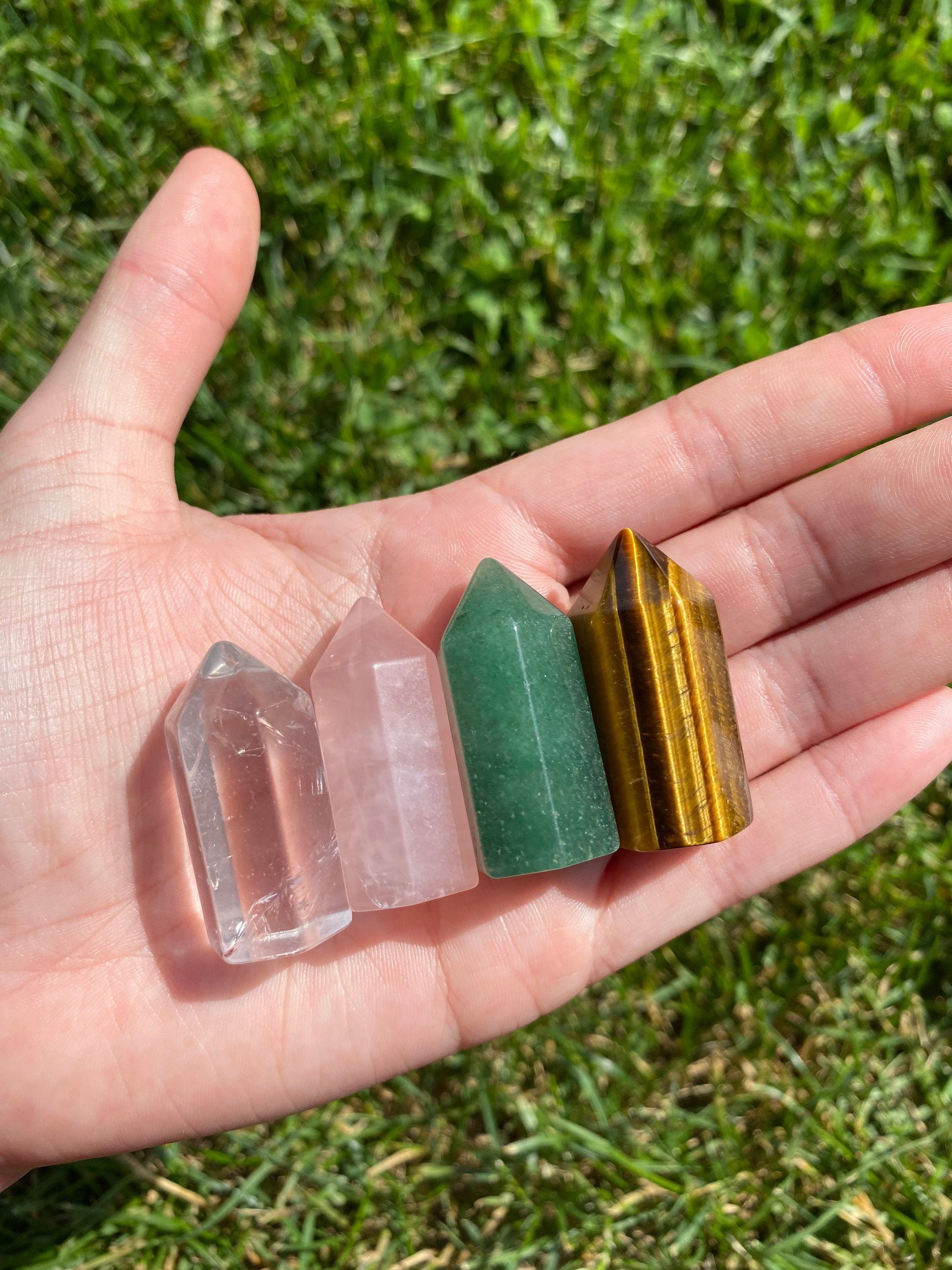 Crystal Towers Mini Crystal Towers Mini Crystal Points | Etsy