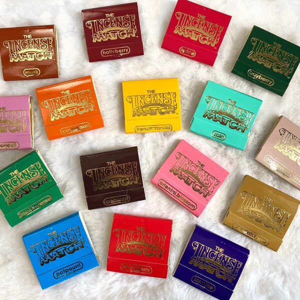 Incense Matches - Etsy