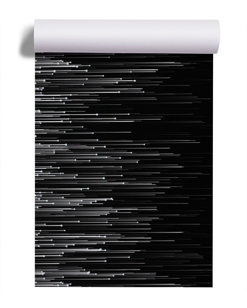 Black Wallpaper With White Horizontal Lines Self Adhesive | Etsy