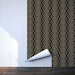 Black Wallpaper With Diamond Pattern (no Metallic Effects) | Self ...