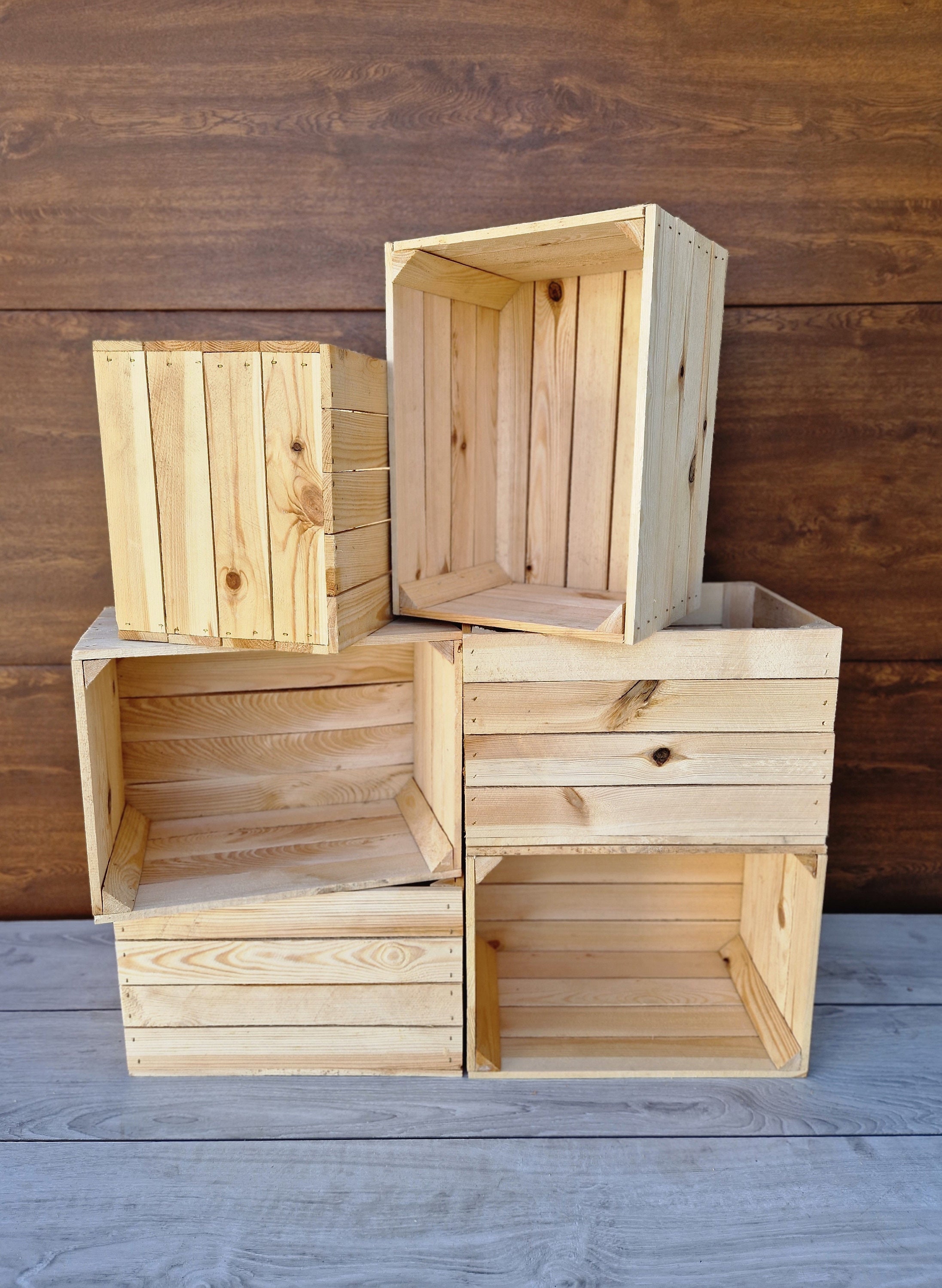 Wooden Fruit Box