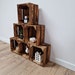 Very Strong Small Wooden Crates for Storage, Sets of 2-20 Boxes, Gift ...
