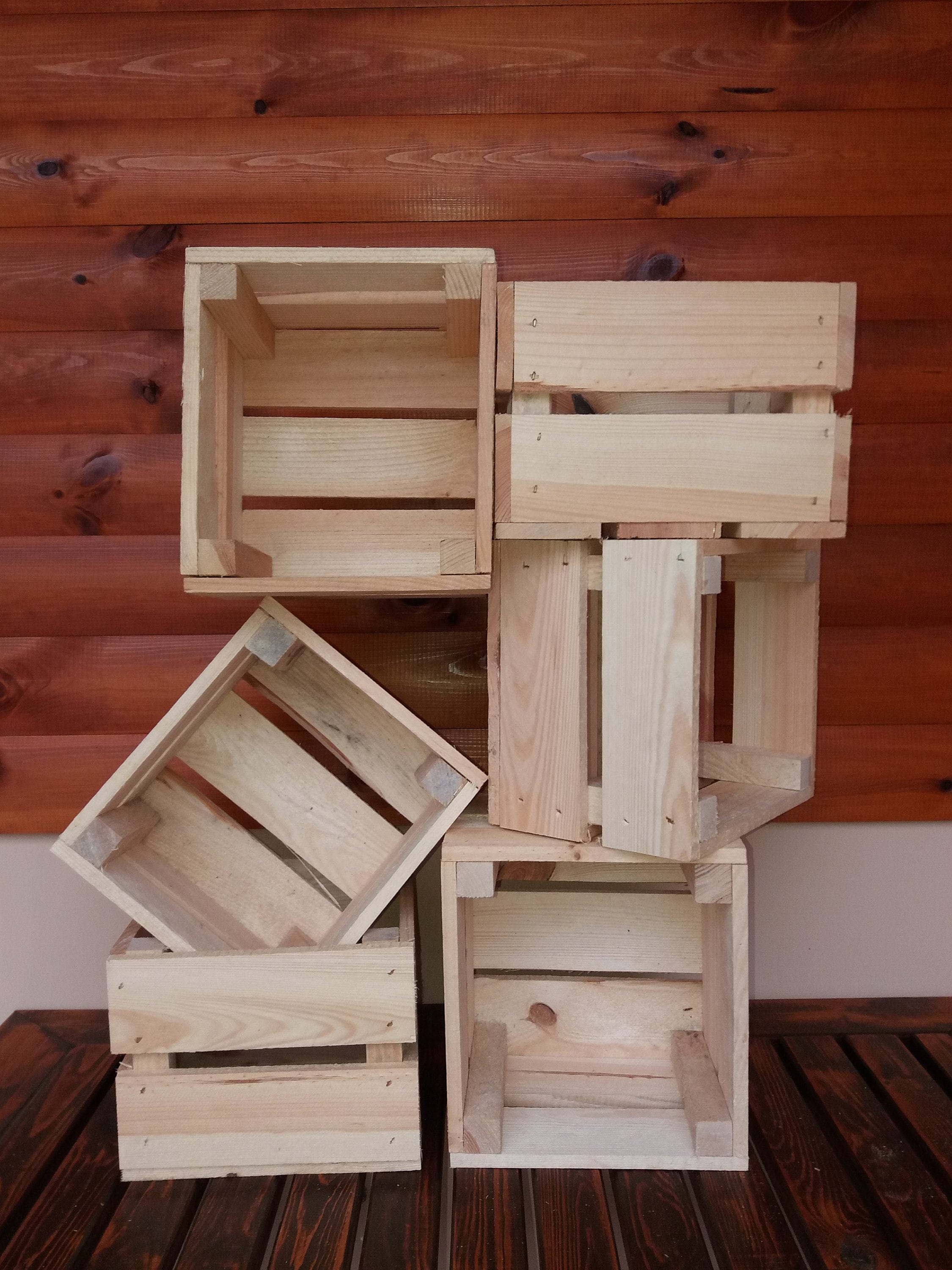 Caja De Madera Casera