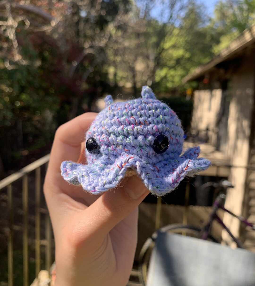 Mini Dumbo Octopus Plushie Keychain / Car Hanger - Cute Octopus ...