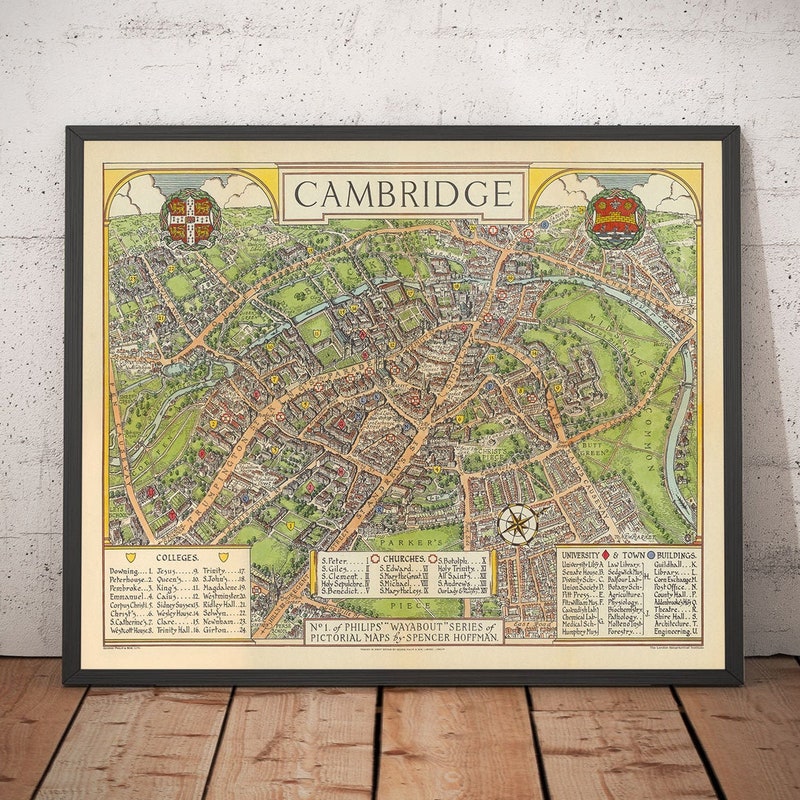 Cambridge Chart - Etsy