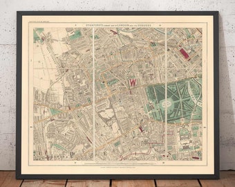 Old Map of Great Western Railway 1950 Pre-beeching Cuts GWR - Etsy Israel
