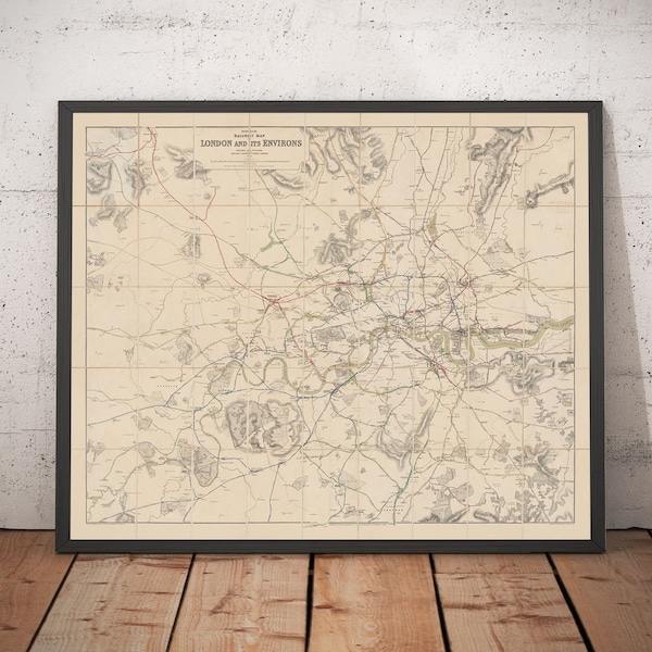 Early London Railway - Etsy