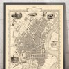 Old Map of Dublin, Ireland in 1756 by John Rocque - Large City Wall ...