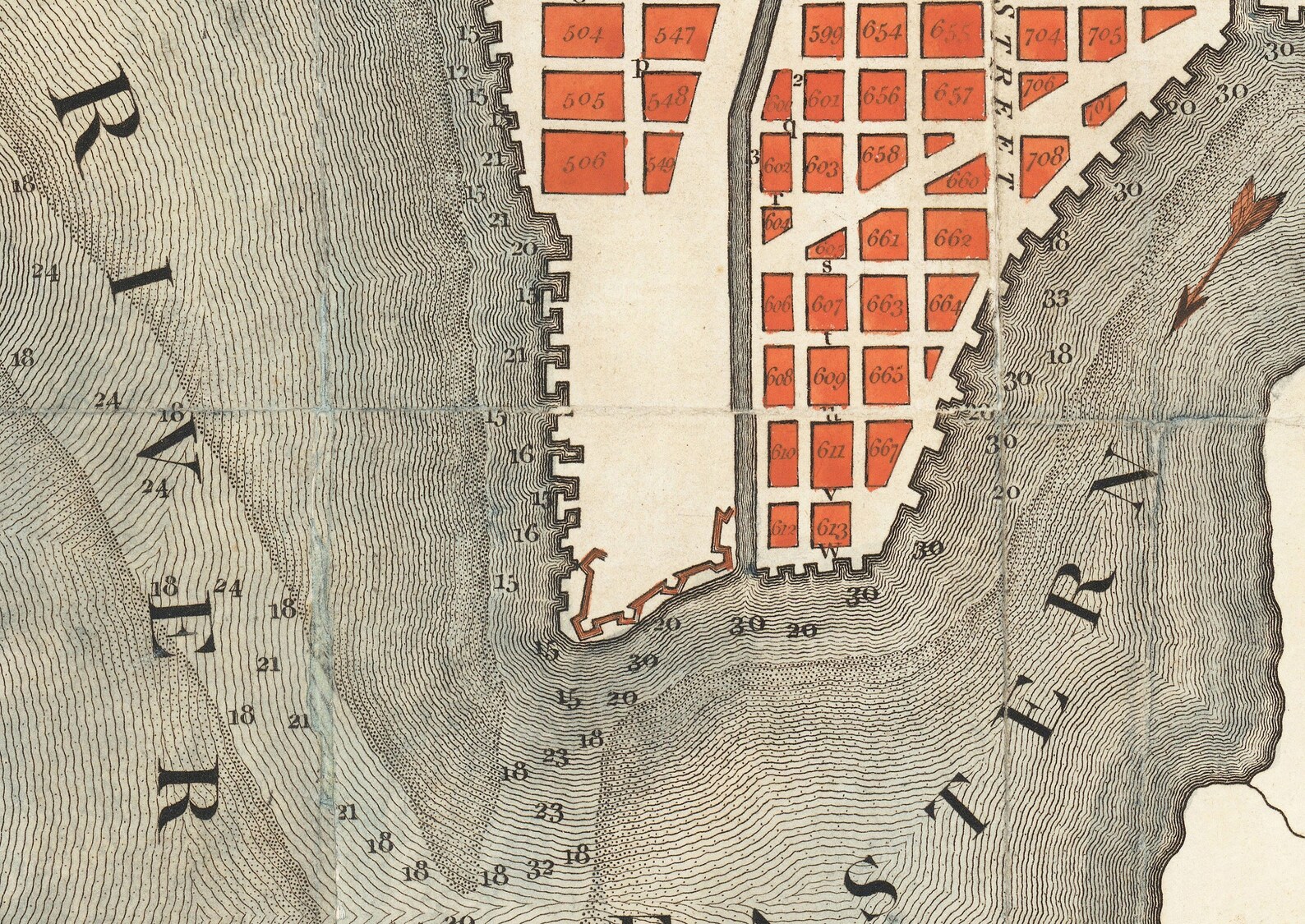 Very Old Map of Washington DC, 1795 by John Russell - Georgetown, White ...
