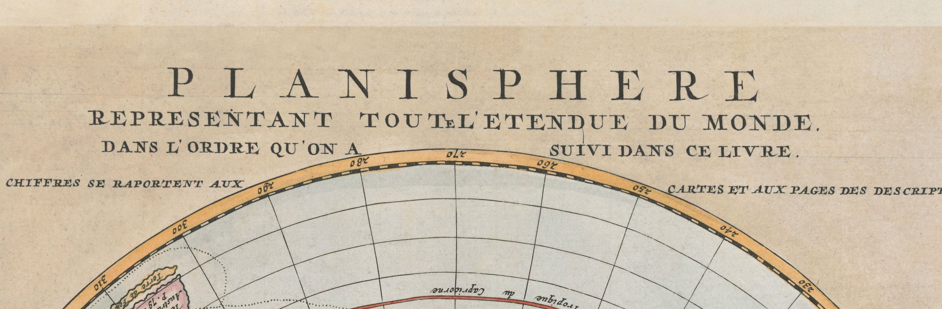 Old Flat Earth Planisphere World Map 1715 by Louis Renard - Etsy UK