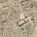 Old Map of Dublin, Ireland in 1756 by John Rocque - Large City Wall ...