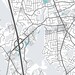 Modern City Map of Randolph, MA: Randolph Town Hall, Randolph Public ...