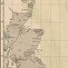 Old Mackerel Fish Map of the North Sea, 1883 by O.T. Olsen - Mackerel ...