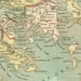 Old Map of Ancient Greece, 1834, Chart by Teesdale - Crete, Macedonia ...