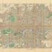 Big Old Map of London by Bacon, 1890 Rare Folding Wall Chart of ...