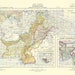 First Map of Pakistan, 1953 - Old Map of Independent West & East ...