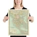Old Map of Ancient Greece, 1834, Chart by Teesdale - Crete, Macedonia ...