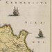 Old Map of Berwickshire in 1665 by Joan Blaeu - Eyemouth, Ayton ...