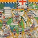 Old Map of London, 1928 by Max Gill wonderground Underground Pictorial ...