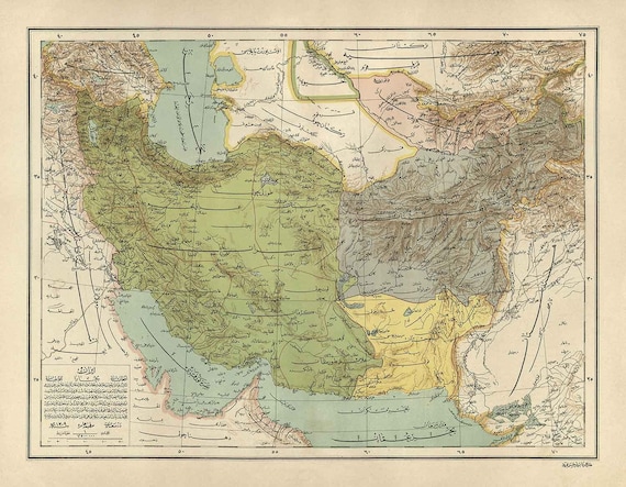 Map Of Iran And Pakistan