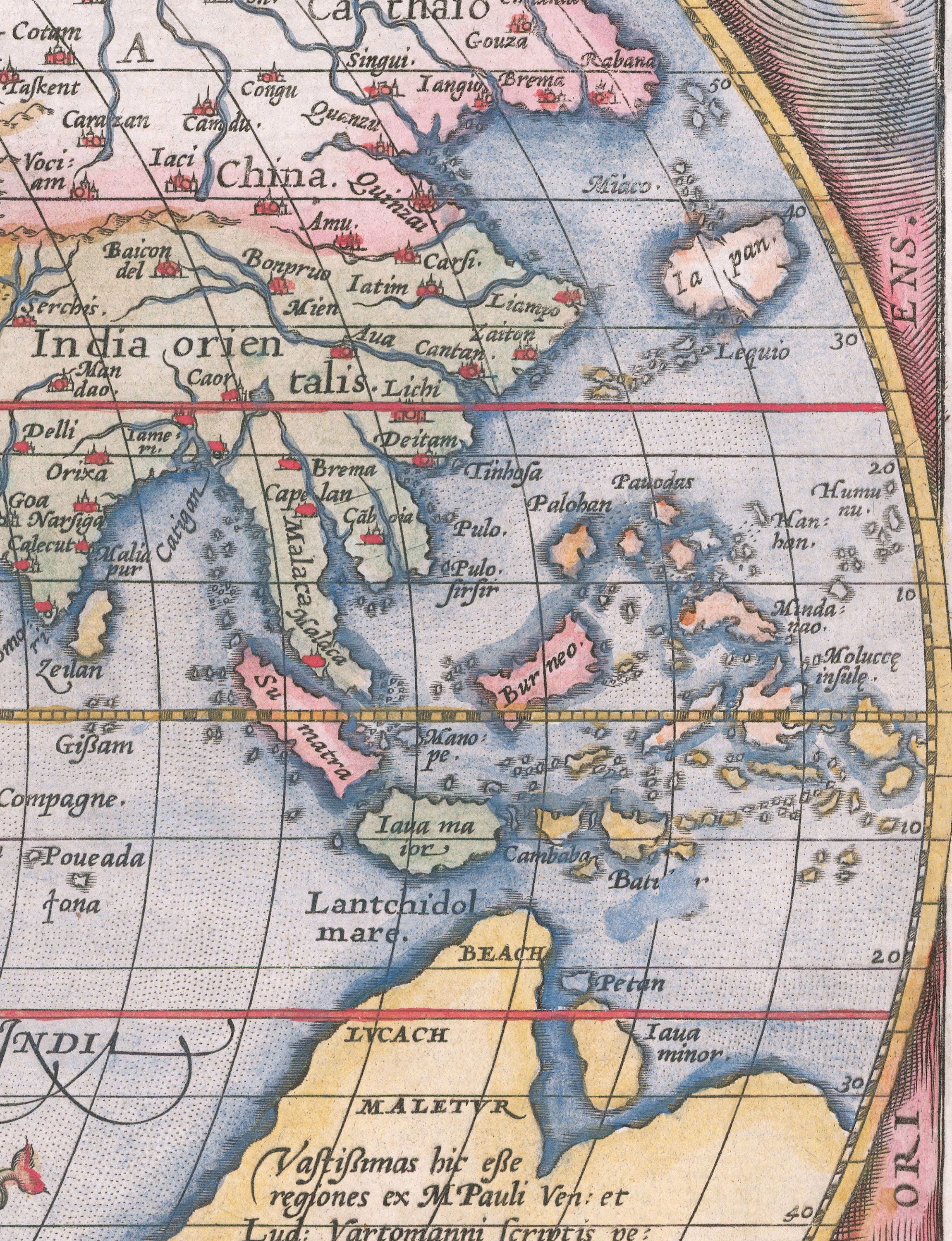 Old World Map, 1570 - the First World Atlas - by Abraham Ortelius ...