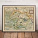 Old Map of Mansfeld District, Germany by Ortelius, 1575: Mansfeld ...