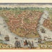 Old Map of Istanbul, Constantinople in 1572 by Georg Braun - Byzantium ...