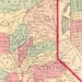 Old Map of California 1860, Colton - San Francisco, Los Angeles, San ...