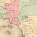 Old Map of California 1860, Colton San Francisco, Los Angeles, San ...