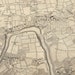 Old Map of London and 10 Miles Around by Rocque 1746 - Hackney ...